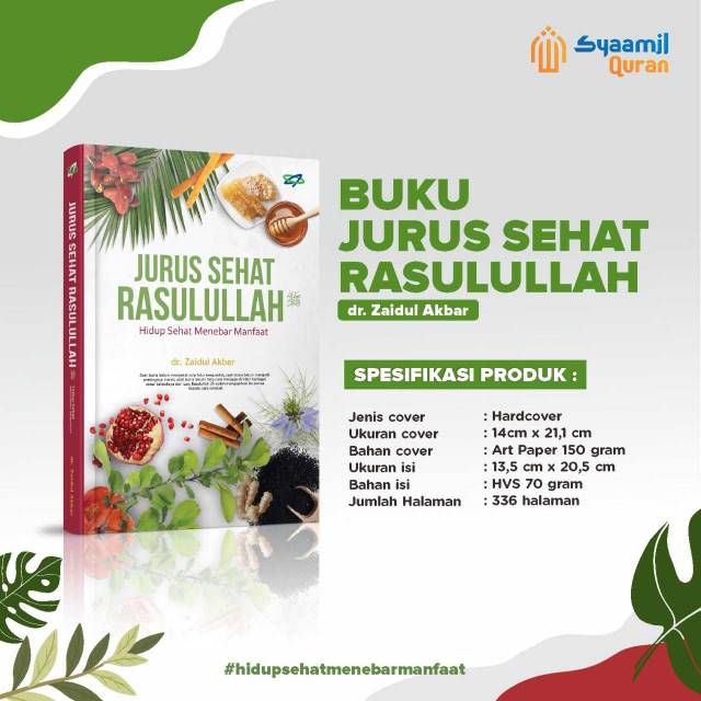 Jual BUKU JURUS SEHAT RASULULLAH (JSR) - dr. Zaidul Akbar | Shopee Indonesia