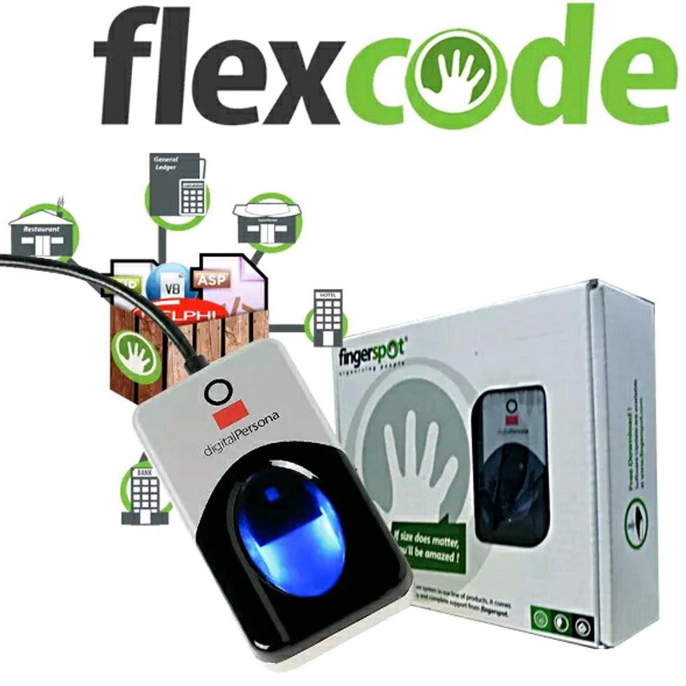 Jual Fingerprint Flexcode 4500 pc base sensor sidik jari | Shopee Indonesia