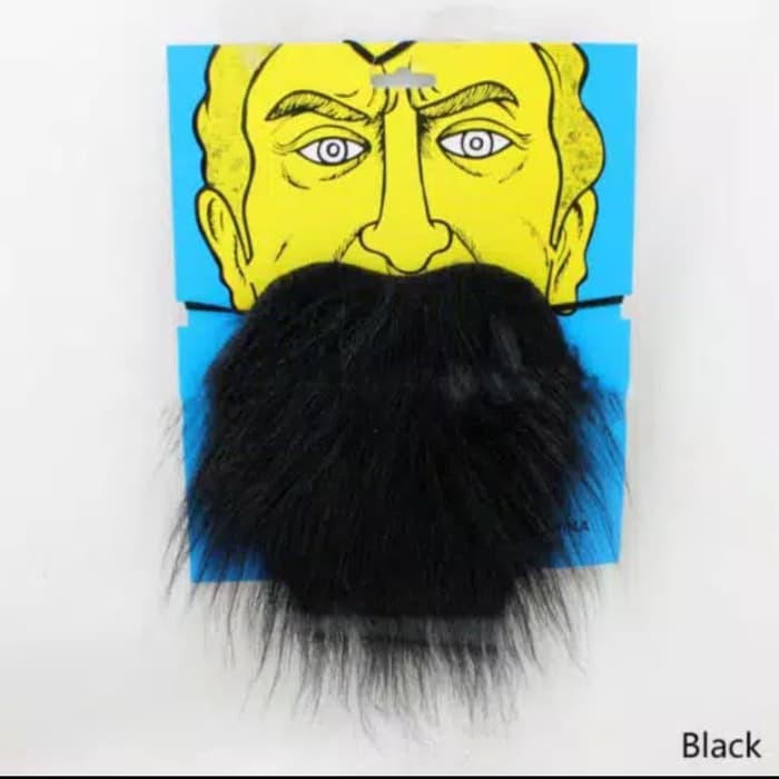 Jual Jenggot Panjang Hitam Putih Aksesoris Foto Jenggot | Shopee Indonesia