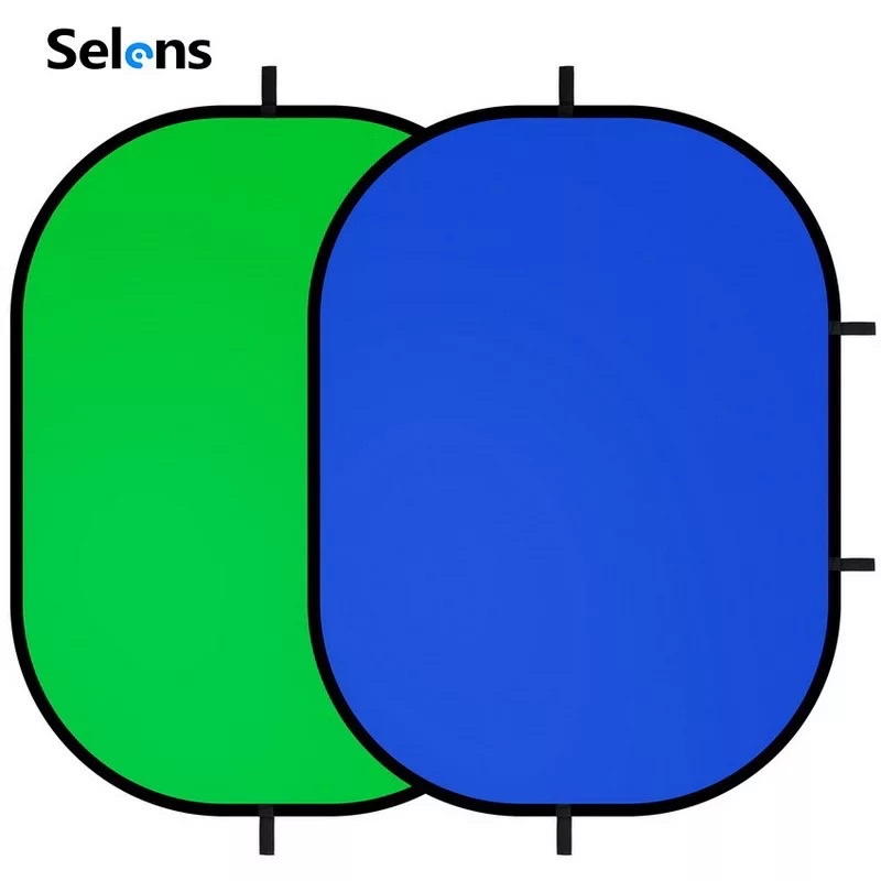Jual Selens 150cm x 200cm 2 in 1 Oval Photography Reflector Portable ...