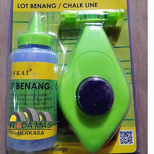 Jual Chalk Line Alat Sipatan Tinta Marking Lot Benang Sipatan Kapur ...