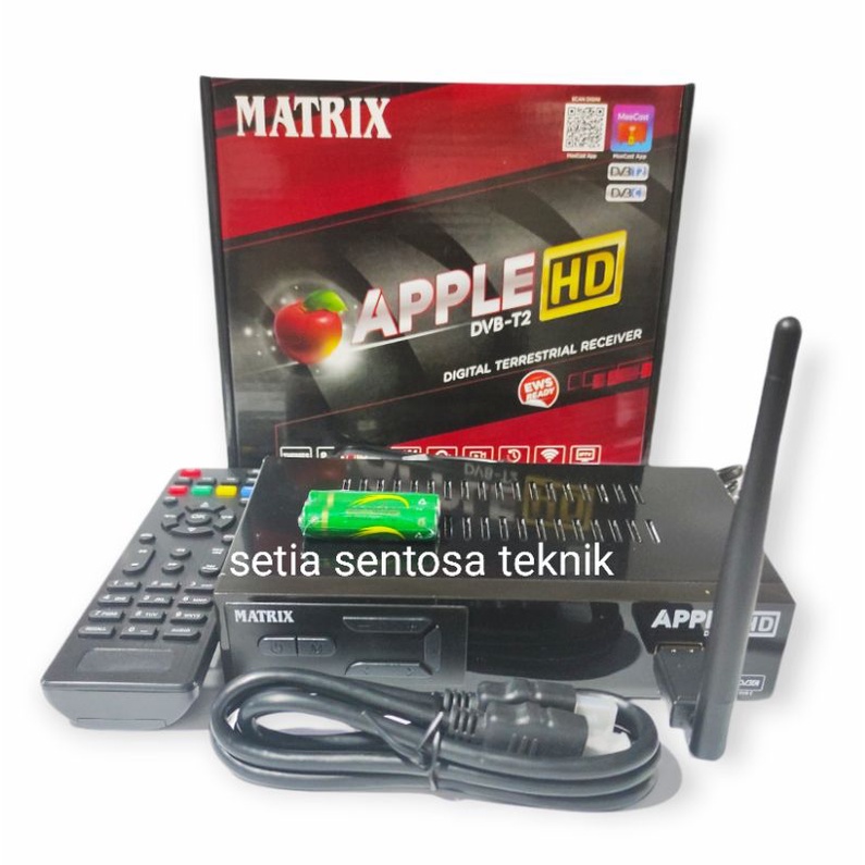 Jual Set top box Matrix tv digital DVB-T2 youtube meecast ews siap ...