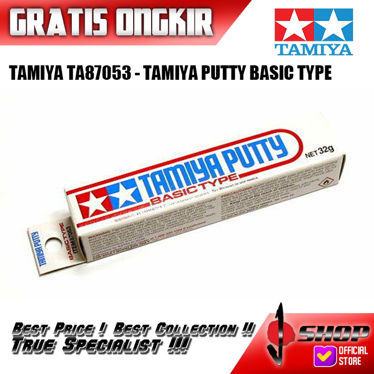 Jual Tamiya TA87053 - Tamiya Putty Basic Type | Shopee Indonesia