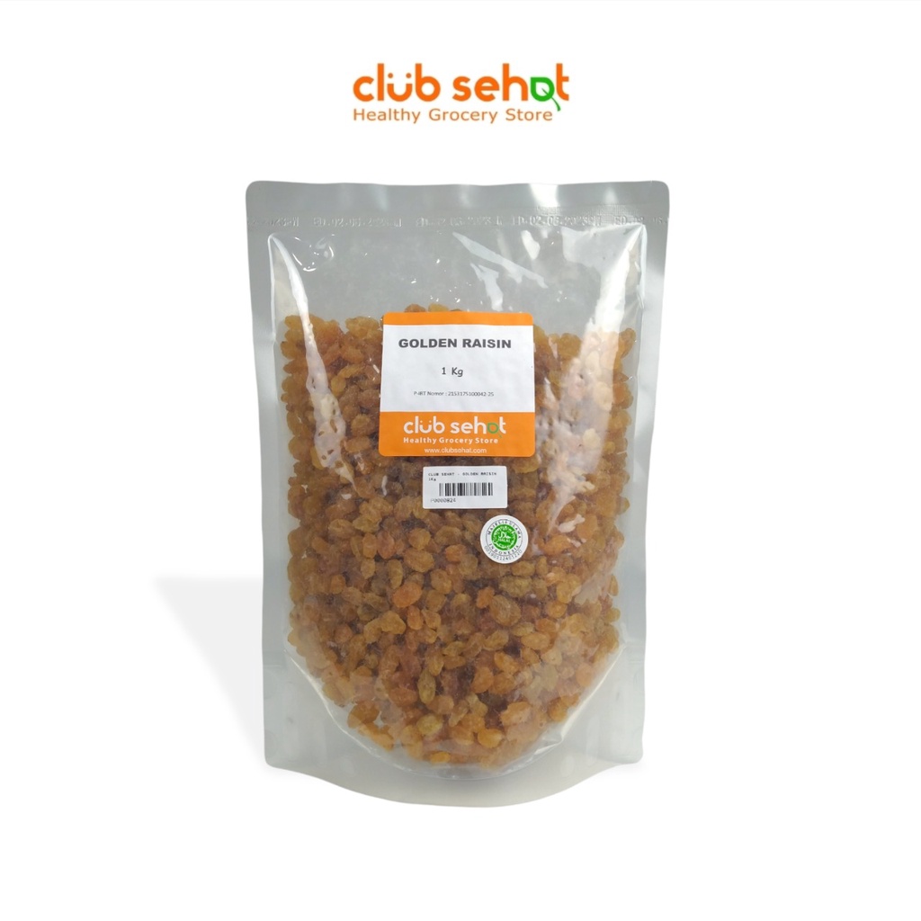 Jual Club Sehat - Golden Raisin 1Kg | Shopee Indonesia