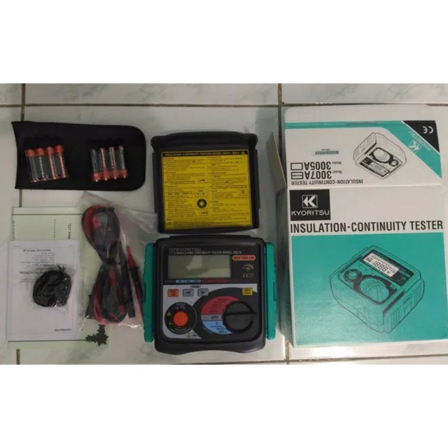 Jual Kyoritsu 3007A Digital Insulation/Continuity Tester with Backlight ...