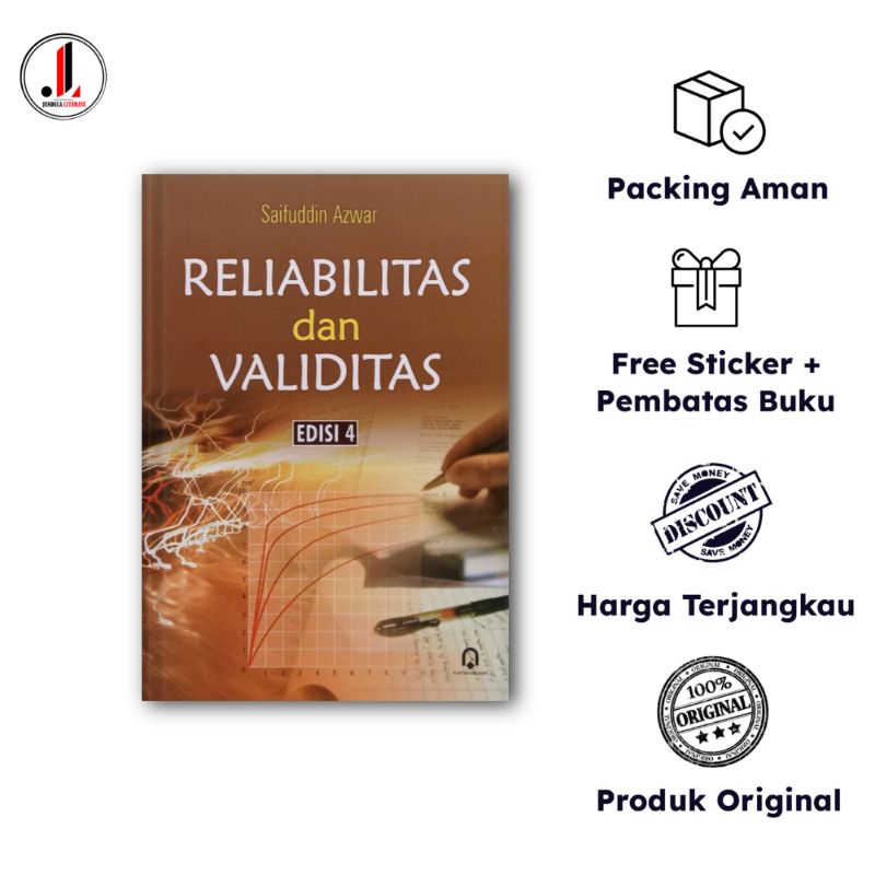 Jual Original - Reliabilitas dan Validitas Edisi 4 - Saifuddin Azwar ...