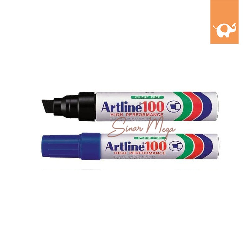 Jual Artline Permanent Marker EK-100 Spidol Permanen Spidol Besar Murah ...