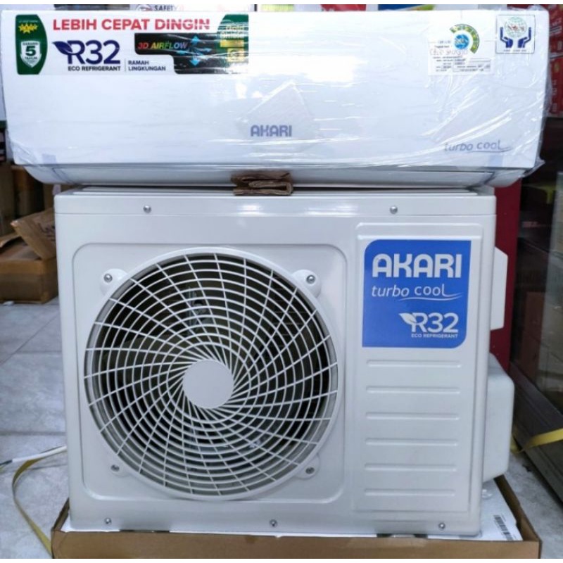 Jual AC AKARI A-05TC88 1/2PK R32 LOW WATT UNIT ONLY | Shopee Indonesia