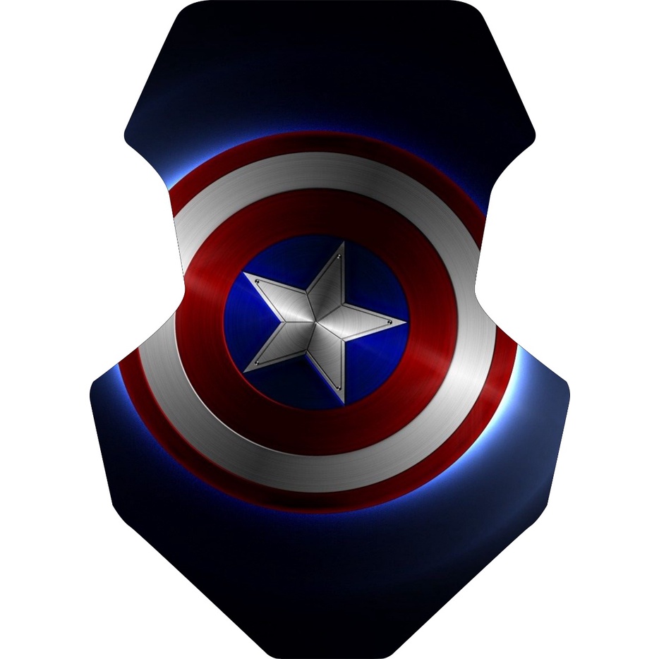 Jual STICKER VISOR ADV KEREN BAHAN GRAFTAC LAMINASI GLOSSY MOTIF MARVEL ...