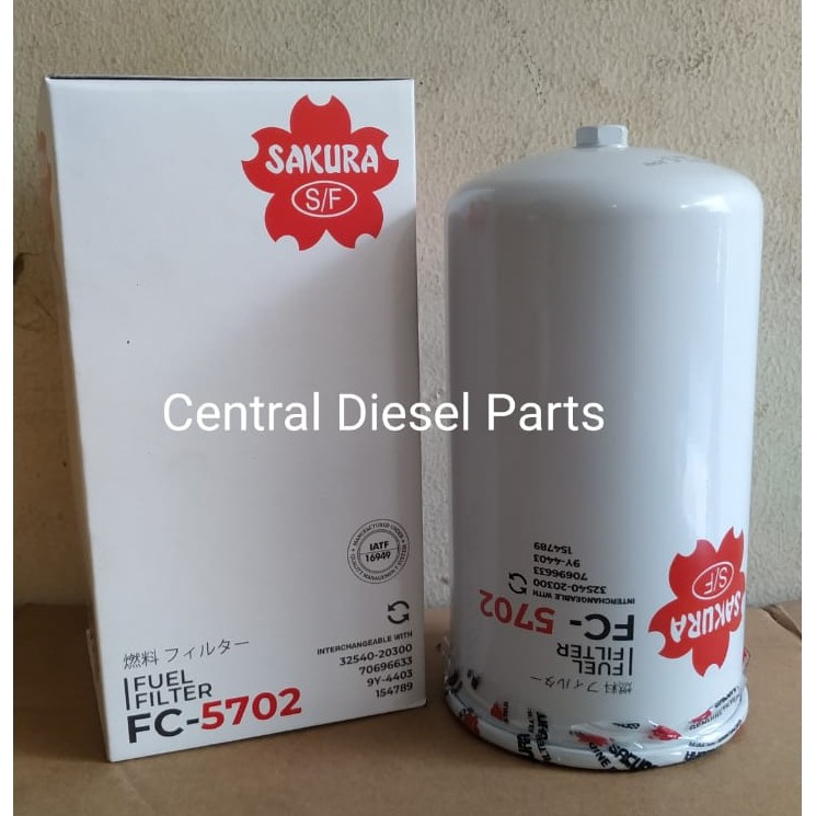 Jual Filter Solar / Fuel Filter 9Y-4403 Hitachi 4085912 FC-5702 FC5702 ...
