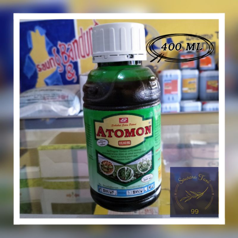 Jual Atomon Zat Pengatur Tumbu Tanaman 400ML | Shopee Indonesia