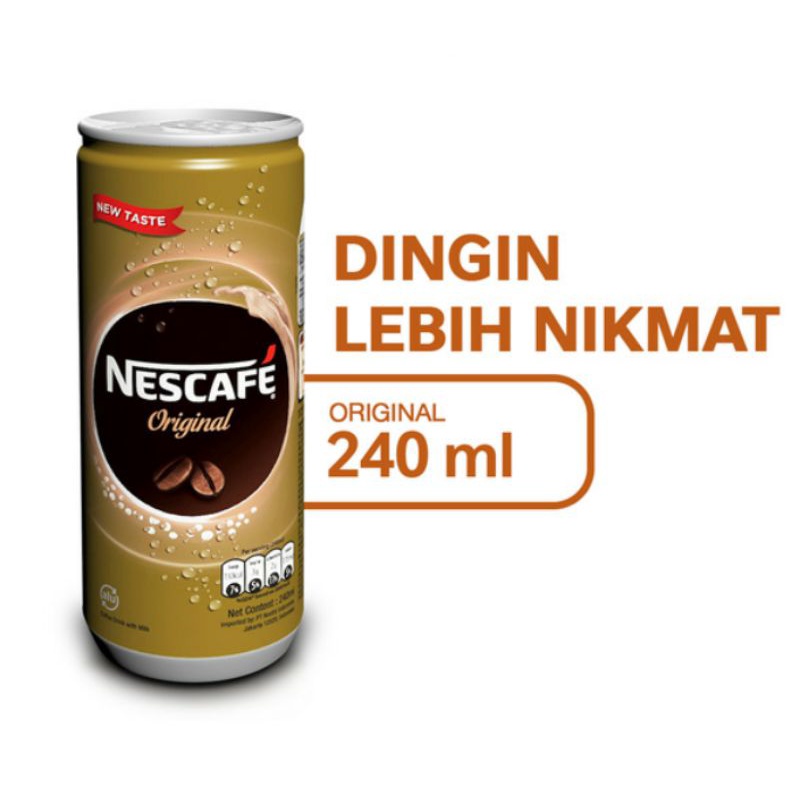 Jual Nescafe kopi kaleng original 220ml | Shopee Indonesia