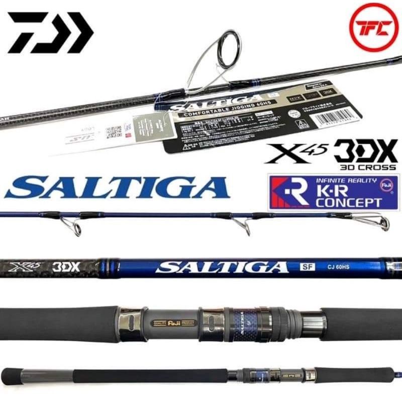 Jual Joran Daiwa Saltiga SF CJ 60HS | 61MHS | 61MB | Bottom Fishing | Jigging | One Pieces ...