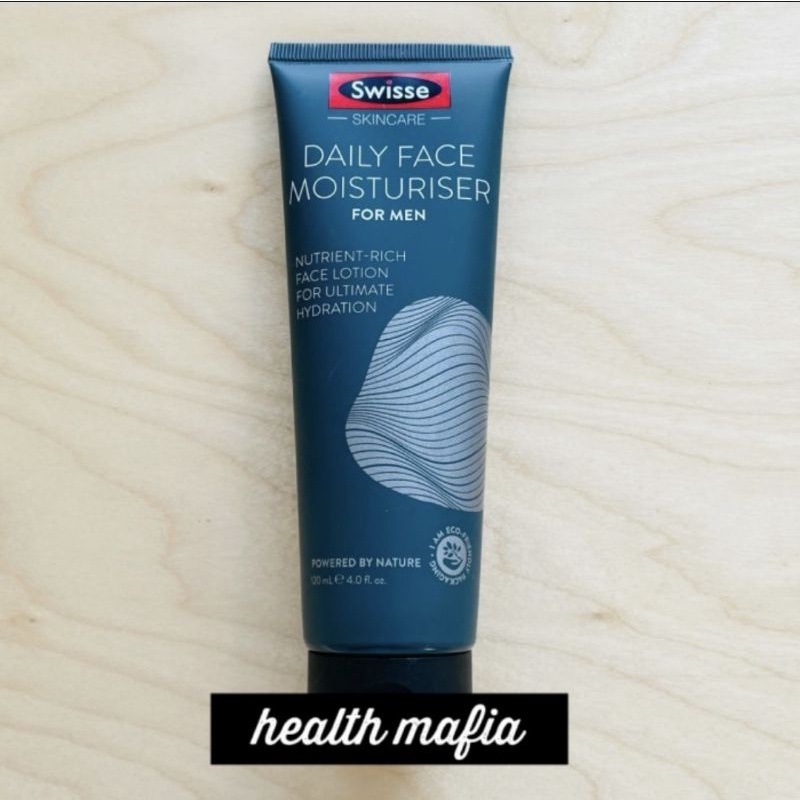 Jual Swisse Daily Face Moisturiser For Men 120ml | Shopee Indonesia