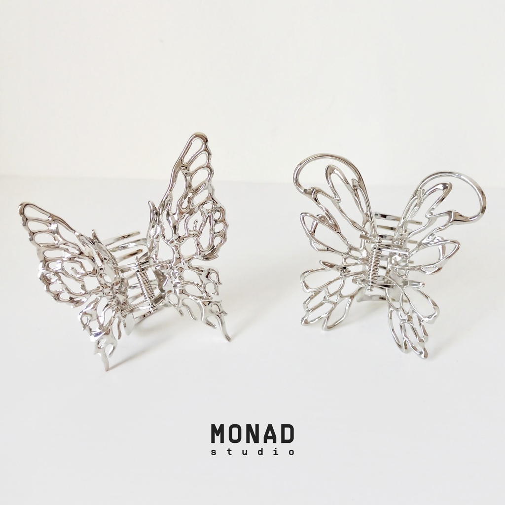 Jual AESPA MEGA NEO RETRO STEAMPUNK FUTURISTIC BUTTERFLY HAIR CLAW ...