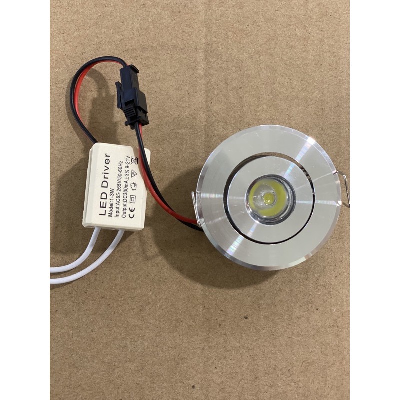 Jual lampu downlight led 1 watt 1w led panel 1 watt | Shopee Indonesia