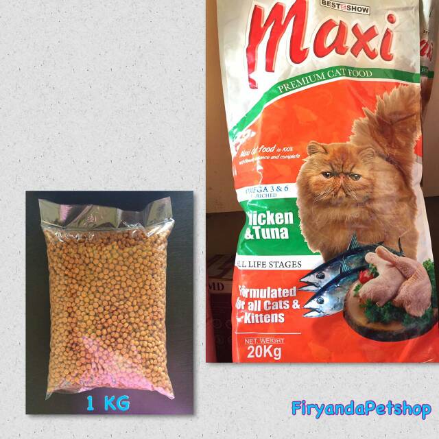 Jual Maxi Chicken Tuna Repack 1 KG | Shopee Indonesia