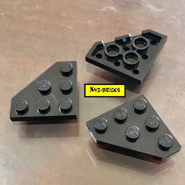 Jual LEGO PARTS 4227684 - Corner Plate 45 Degrees 3x3 Black | Shopee ...