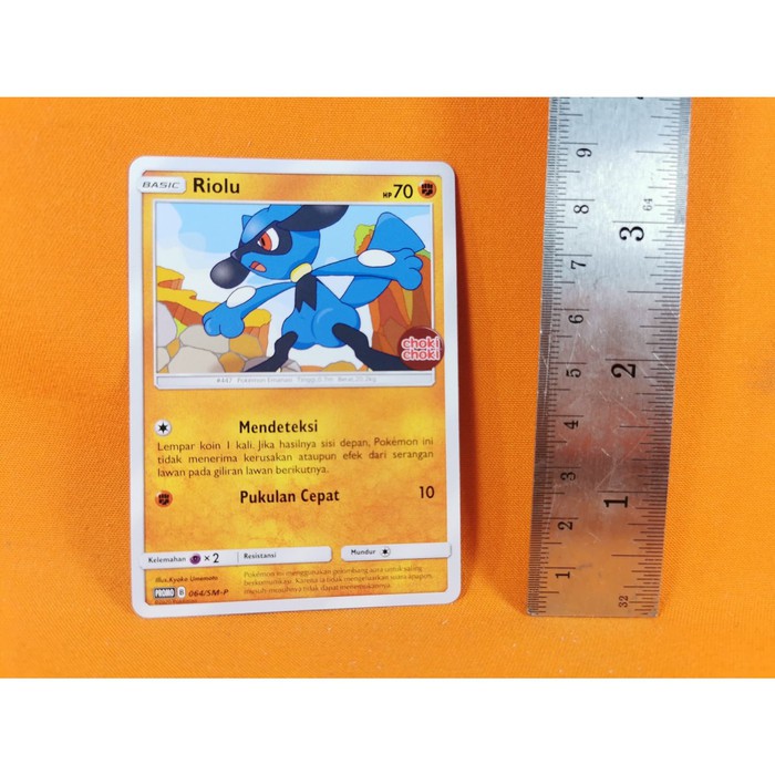 Jual Kartu Pokemon Card - Riolu ORI | Shopee Indonesia