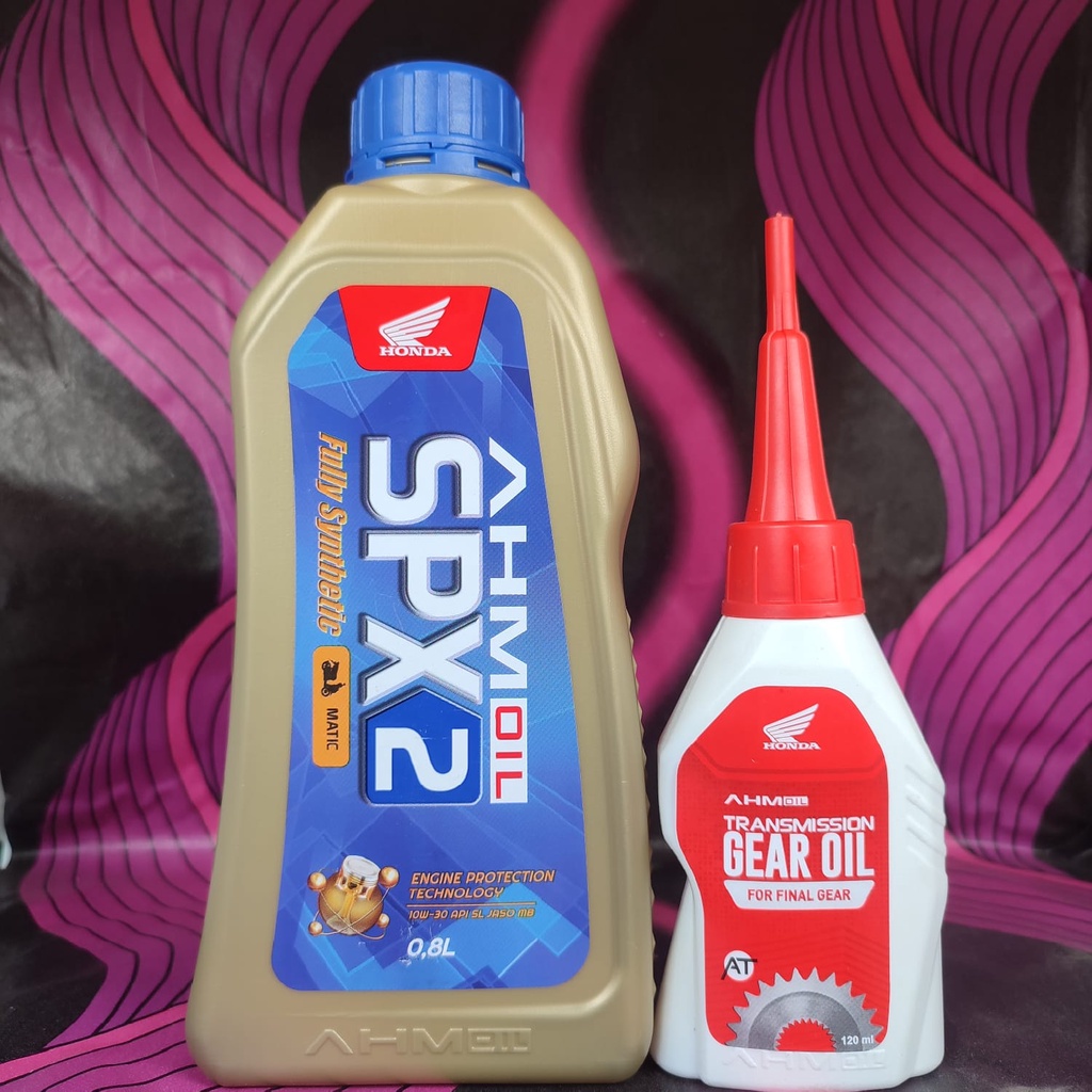 Jual OLI HONDA SPX2 AHM + OLI GEAR AHM | Shopee Indonesia