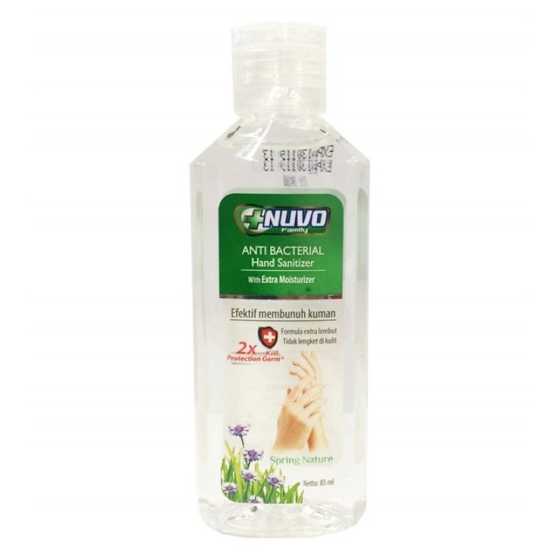 Jual NUVO Hand Sanitizer Hijau Botol 85ML | Shopee Indonesia