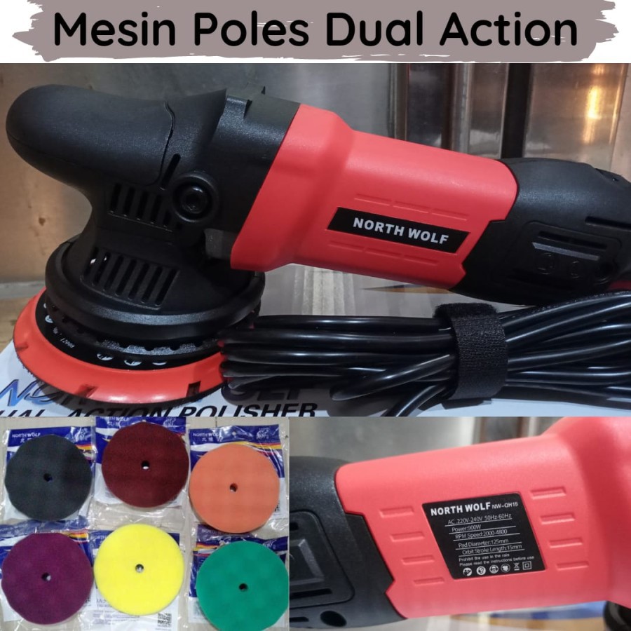 Jual Mesin Polis Mobil / Alat Poles Mobil / Mesin Poles Dual Action ...