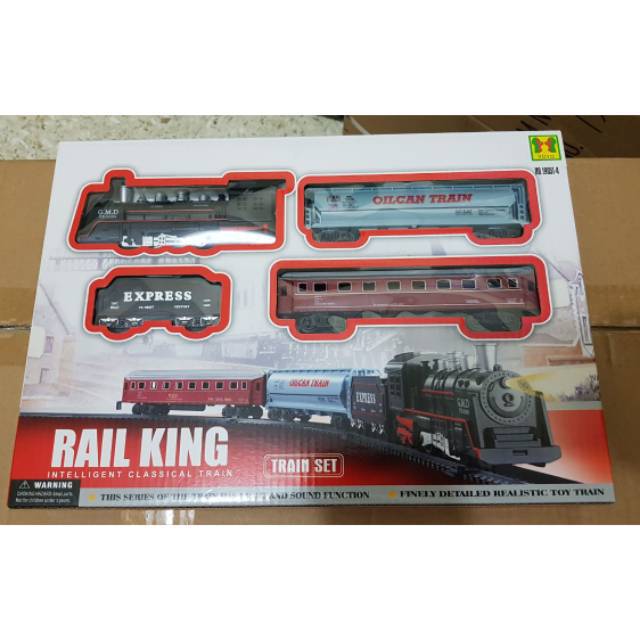 Jual Mainan Railking classical train set Kereta api 19051-4 | Shopee ...