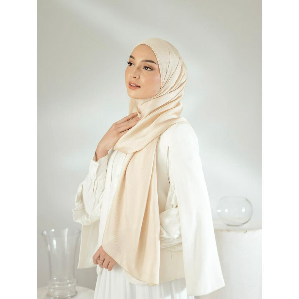 Jual Senara Scarf - Almeera Silk Premium Pashmina | Crinkle Textured ...