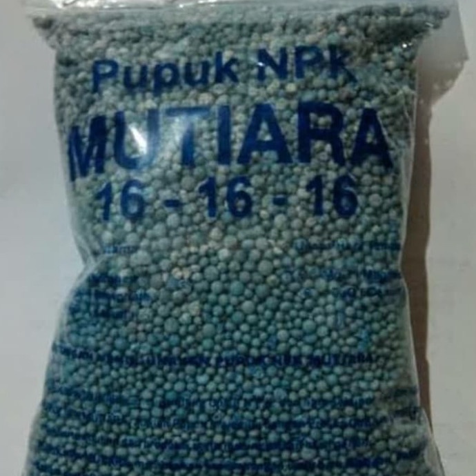 Jual pupuk NPK mutiara biru 500gram - pupuk NPK mutiara | Shopee Indonesia