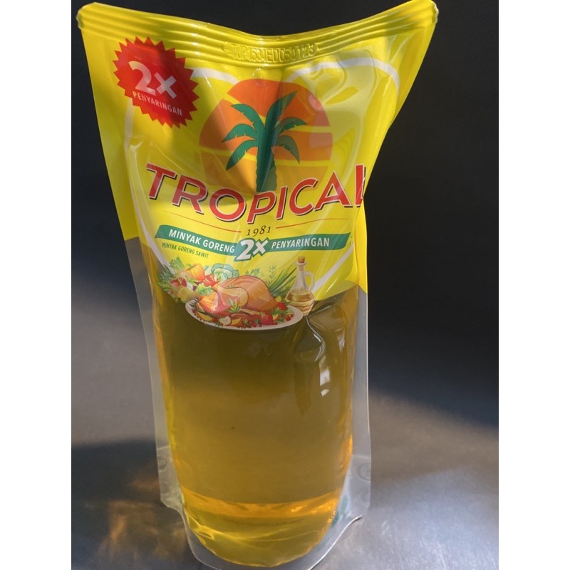 Jual Minyak Tropical 1L refill | Shopee Indonesia