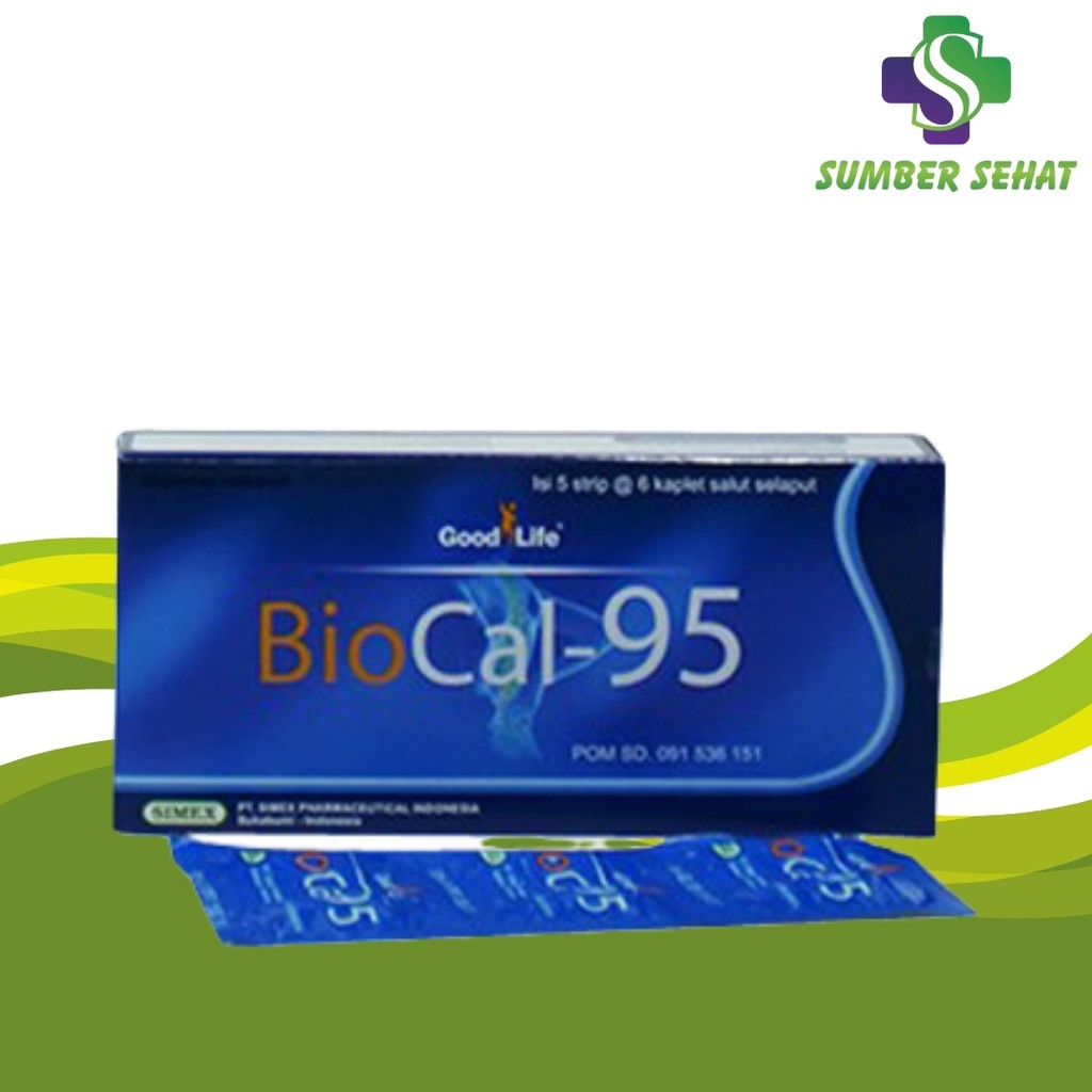 Jual BIOCAL 95 TABLET BOX | Shopee Indonesia