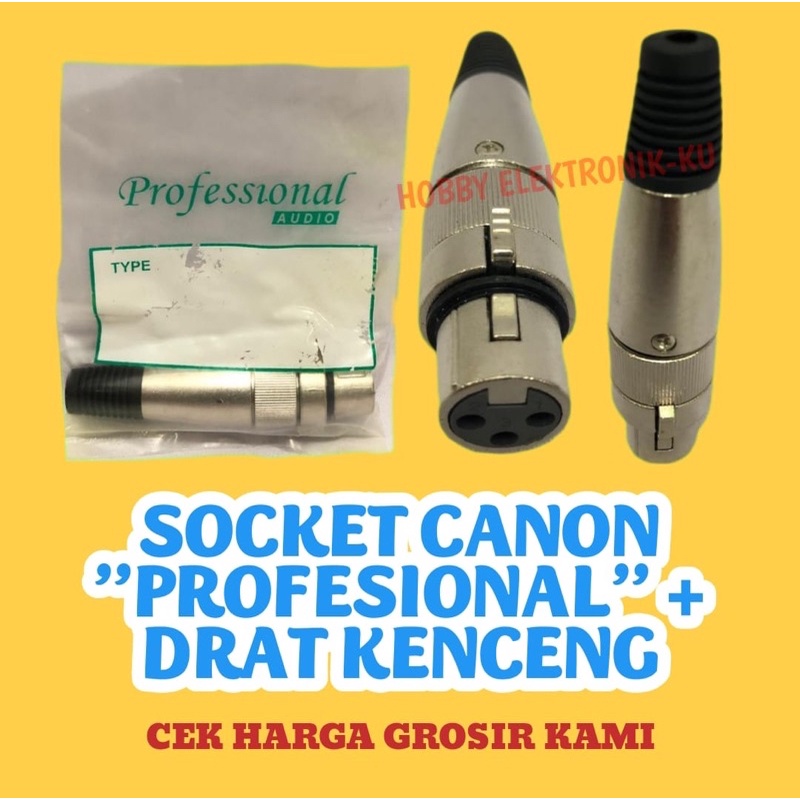 Jual SOCKET CANON PROFESIONAL + DRAT KENCENG | Shopee Indonesia