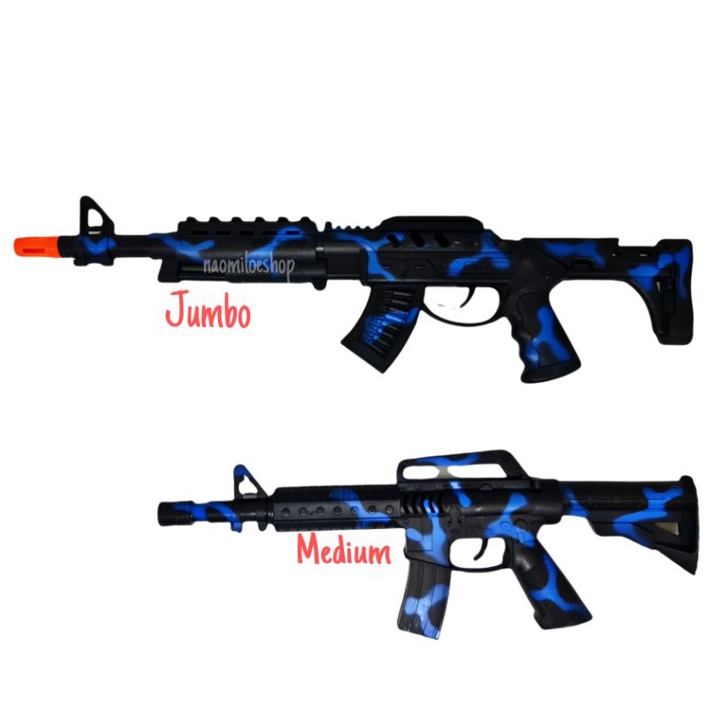 Jual Mainan pistol anak mainan tembakan gunfight besar dan medium ...