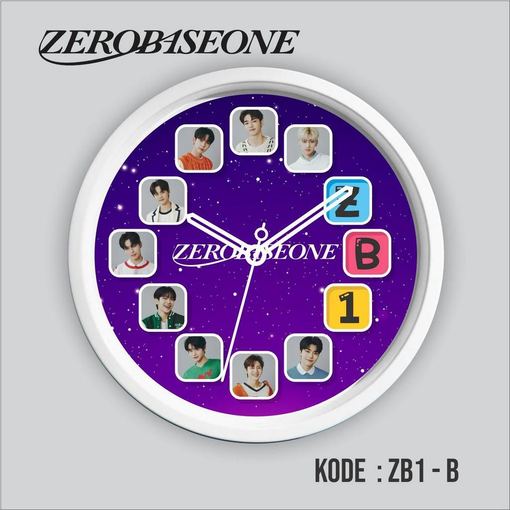 Jual JAM DINDING ZB1 ZERO BASE ONE (HIASAN DINDING JAM KACA) | Shopee Indonesia