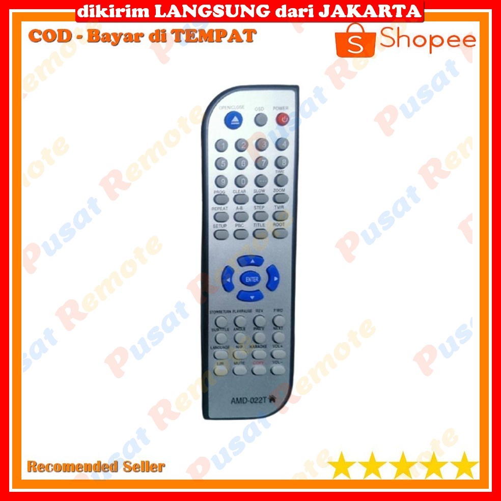 Jual Remote Remot Untuk DVD NIKO Nico SKYTRON Langsung Digunakan Tanpa ...