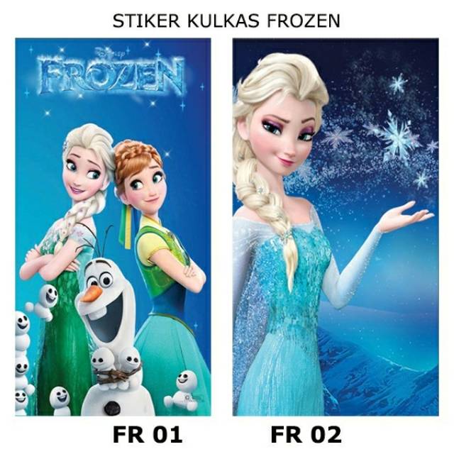 Jual stiker kulkas frozen tercantik | Shopee Indonesia