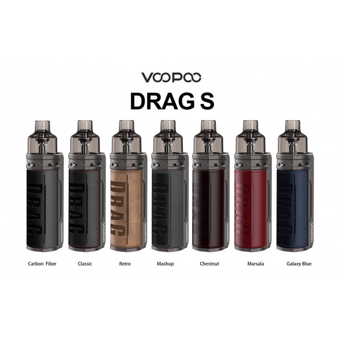 Jual Voopoo Drag S 60W 2500mAh Pod Kit 100% Authentic - Drag S Mod Pod ...