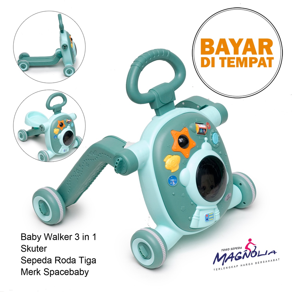 Jual Baby Walker Spacebaby Roda Bayi Apolo Bayi Kereta bayi belajar ...