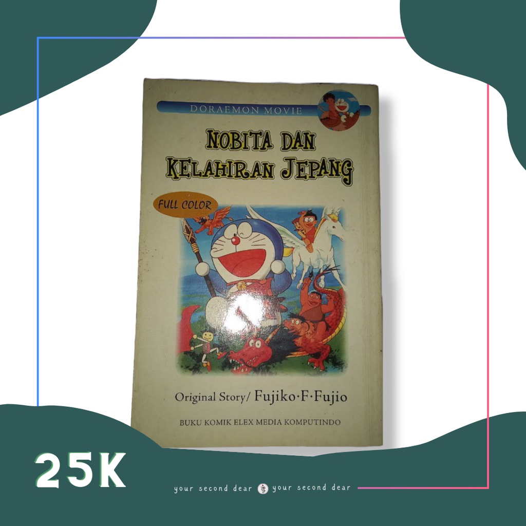 Jual [YSD] Preloved Komik Nobita dan Kelahiran Jepang (Full Color ...