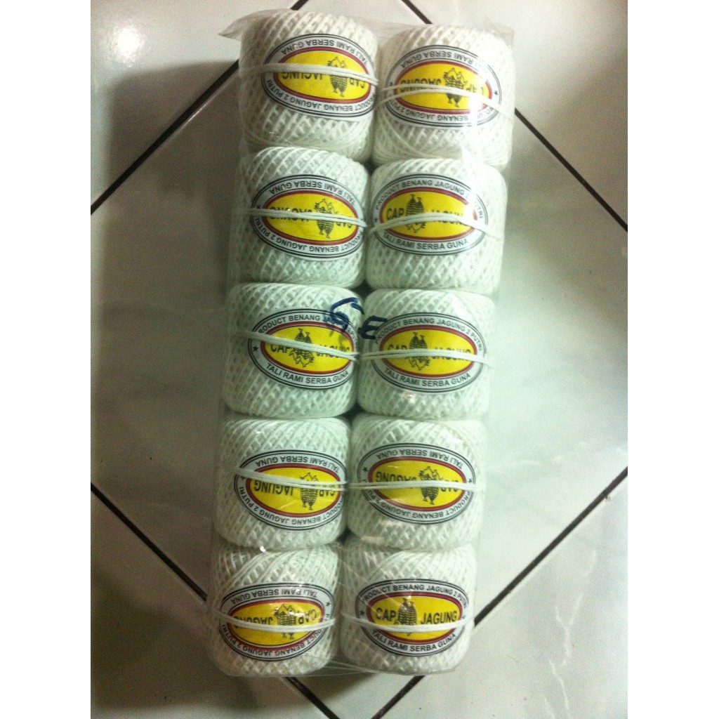 Jual BENANG / TALI RAMI CAP JAGUNG ( 10 BUAH ) | Shopee Indonesia