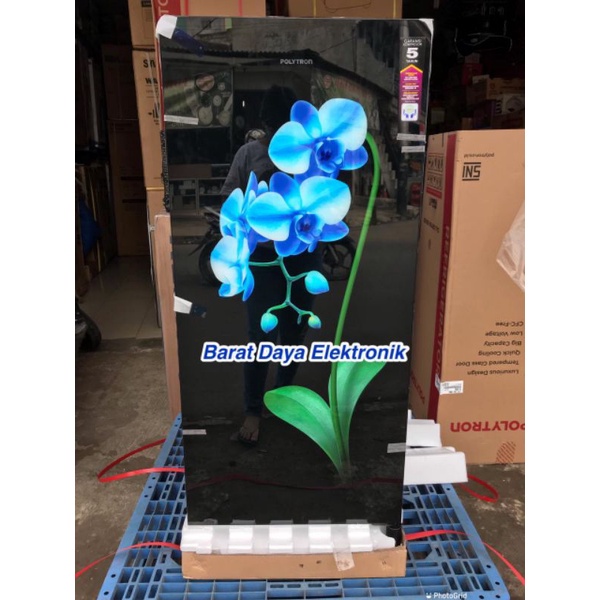 Jual Kulkas Polytron Belleza 1 pintu PRO 18 MOB / 18 MOW | Shopee Indonesia
