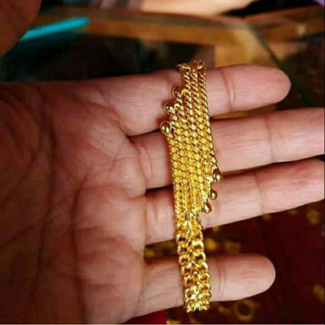 Jual Gelang Emas LM 24K/99,99% Berat 20 gram. | Shopee Indonesia
