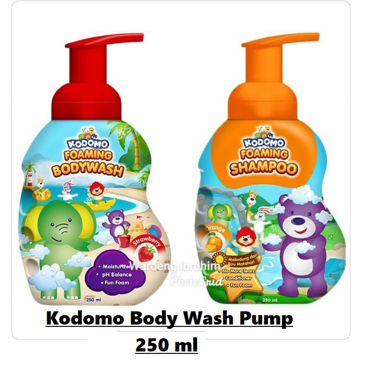 Jual Kodomo Body Wash Botol Pump 250ml All variant-Sabun Mandi Kodomo ...