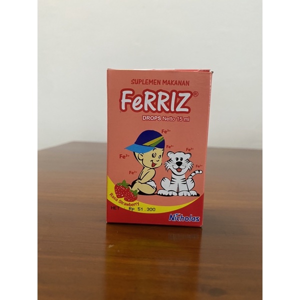 Jual Ferriz Drops 15 ml (Penambah Zat Besi / Mencegah Anemia Defisiensi ...