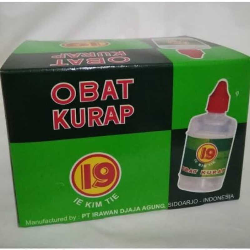 Jual Obat Kurap GROSIR 1box Panu Kadas Cap 19 Cair Ie Kim Tie HARGA PER ...