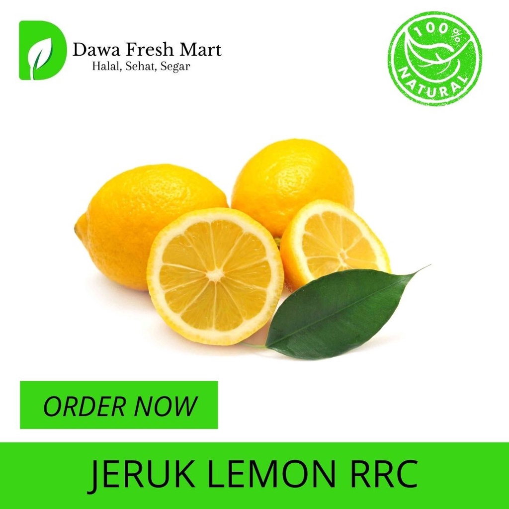 Jual Jeruk Lemon RRC Dawa Freshmart 1 Kg | Shopee Indonesia