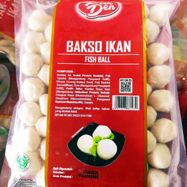 Jual PAK DEN Fish Ball 500gr | Shopee Indonesia
