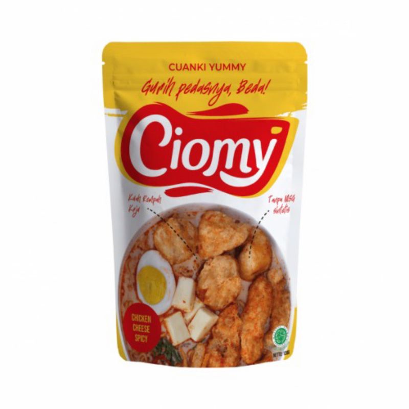 Jual 𝐂𝐈𝐎𝐌𝐘 - Cuanki Cheese Spicy Pouch | Shopee Indonesia