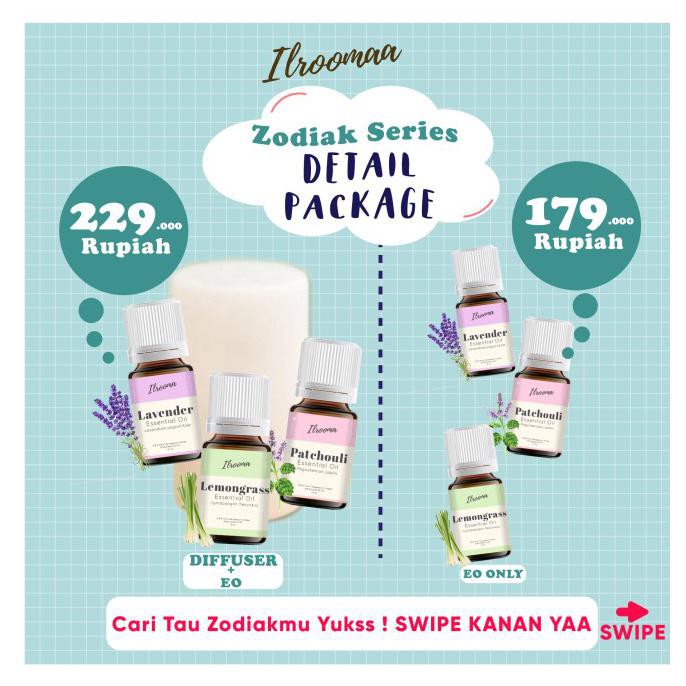 Jual [[BISA COD]] FOR 12 ZODIAK ESSENTIAL OIL WITH DIFFUSER ESSENSIAL ...