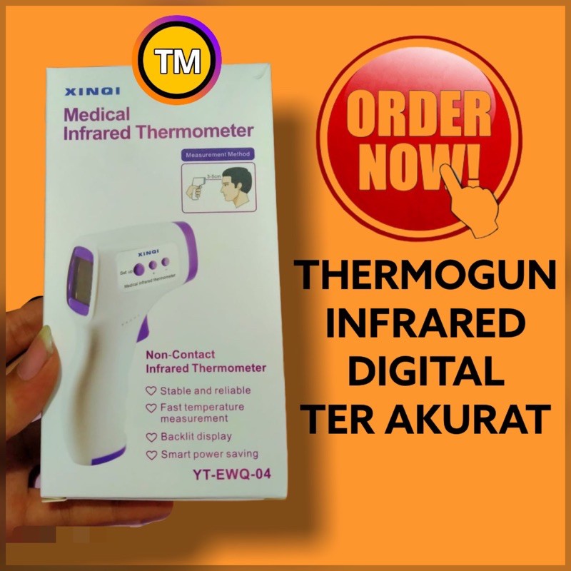 Jual THERMOGUN INFRARED DIGITAL THERMOMETER | Shopee Indonesia